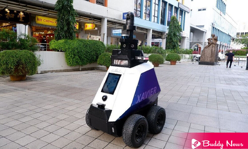 Patrol Robots Named Xavier Will Guard On Singapore Streets